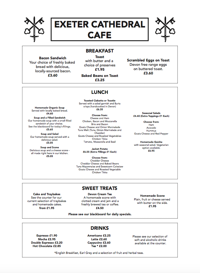 Exeter Cathedral | Jude Coram Design